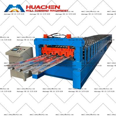 China Corrugated Roof Sheet Making Maquina Para Hacer Teja Floor Deck Roll Forming Machine for sale