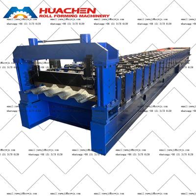 China Efficient Roof Panel Roll Forming Machine Roofing Sheet Making Machine With 15m/min Speed for sale
