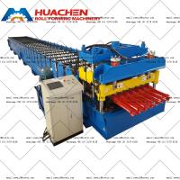 China Chain Drive Glazed Tile Forming Machine 380v 50Hz 3 Phases for sale
