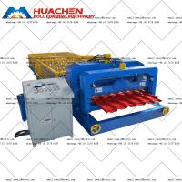 China 0.3mm Aluminum Profile Glazed Sheet Roll Forming Machine for sale
