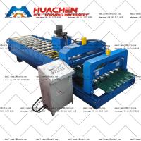 China Roofing Glazed Tile Cold Roll Forming Machine 12 Stations for sale