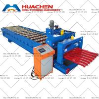 China Glazed Tile 15 Stations Metal Roll Forming Machine For 0.3-0.6mm for sale