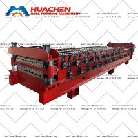 China Roof Sheet Double Deck Steel Angle Roll Forming Machine for sale