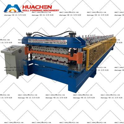 China High Productivity PPGI / GI Double Layer Forming Machine for sale