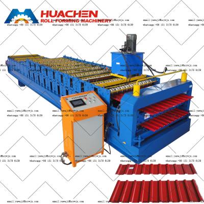 China Double Deck PPGI / GI Steel Roll Forming Machine for sale