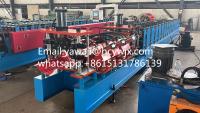 China 400mm 45# Steel Ridge Cap Roll Forming Machine Roof Tile Roll Forming Machine for sale