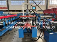 China 3 Phase 400mm Color Steel Sheet Cap Forming Machine / Roll Form Equipment for sale