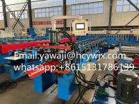 China 3 Phase 400mm Color Steel Sheet Cap Forming Machine / Roll Form Equipment for sale