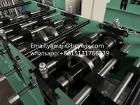China Touching Screen CEE Purlin Roll Forming Machine With 80mm Material for sale