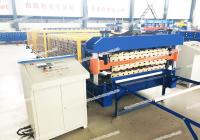 China Double Layer Color Sheet Metal Roll Forming Machines Sheet Width 1250mm for sale