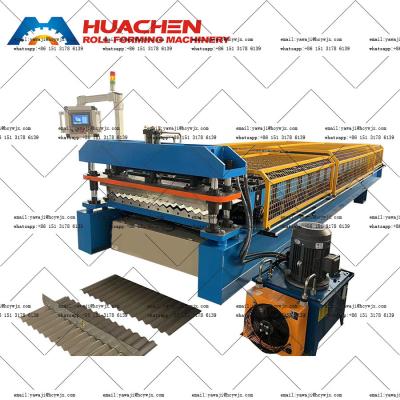 China High Speed Step Tile Roof Roll Forming Machinery for sale