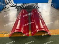 China High Speed Color Steel Sheet Roof Ridge Cap Roofing Roll Forming Tile Making Machine for sale