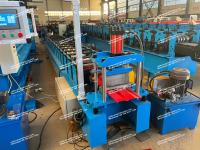 China 20 Roller Station Control System PLC Control Cold Steel Roll Forming Machine For Wall for sale