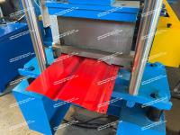 China 20 Roller Station Control System PLC Control Cold Steel Roll Forming Machine For Wall for sale