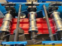 China 20 Roller Station Control System PLC Control Cold Steel Roll Forming Machine For Wall for sale