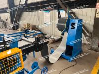 China Downspout Pipe Roll Forming Machine/Steel Pipe Making Machine Price for sale