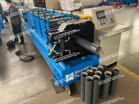 China 45# Steel Round Downspout Roll Forming Machine With Electric Control System for sale