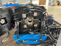 China 100mm Round Downspout Pipe Roll Forming Machine Hydrulic Cutting Type for sale