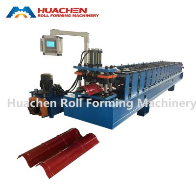 China China Ridge Cap Tile Roll Forming Making Machine for sale