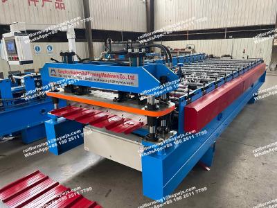 China 1250mm Galvanized Sheet Metal Roll Forming Machines 5.5kw Power for sale