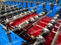 China 1250mm Galvanized Sheet Metal Roll Forming Machines 5.5kw Power for sale