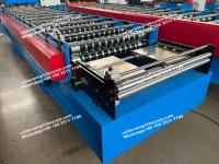 China High Speed Chain Transmission Corrugated Forming Machine For Wall And Siding Panel for sale