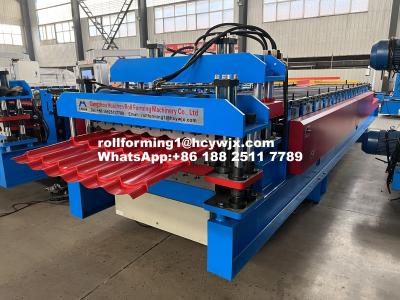 China Bosnia and Herzegovina Double Layer Roll Forming Machine for sale