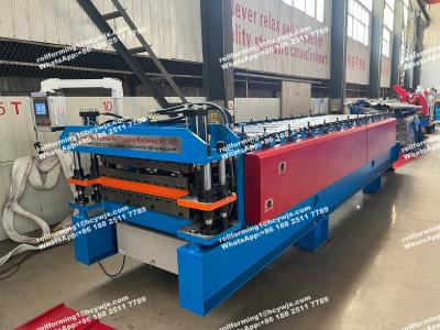 China 20M/Min Metal Roof Panel Double Layer Roll Forming Machine Automatic Type for sale