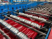 China Metal Tile Roofing Panel Roll Forming Machine for sale