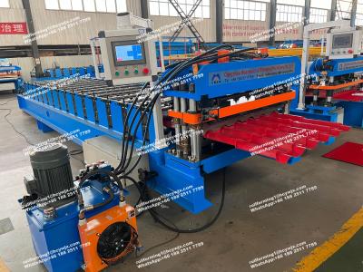 China Produce Roof Tile Forming Machine/Glazed Tile Making Machine/Steel Sheet Roll Former for sale