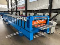 China Deck Panel Steel Structure Floor Deck Roll Forming Machine for sale