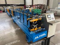 China Round Rainspout Roll Forming Machine For Rainwater Downpipe / Water Pipe for sale