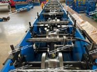 China Round Rainspout Roll Forming Machine For Rainwater Downpipe / Water Pipe for sale