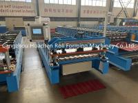 China 13 Stations Corrugated Profile Roofing Sheet Bending Machine with 45# Steel Quenching and Plating Rollers at 15-20m/min Speed for sale
