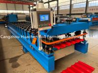 China Hydraulic Corrugated Panel Roll Forming Machine with 11 Stations, 45# Steel Quenching and Plating for Roofing Sheet Manufacturing at 15-20m/min Speed for sale