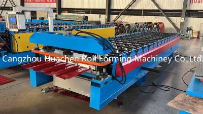China 380V Corrugated Roof Panel Roll Forming Machine with Hydraulic Control System and 15-20m/min Speed for sale