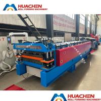 China 1250MM Width 15m/min Speed PPGI/GI Material Double Layer Roll Forming Machine for Trapezoidal Sheets for sale