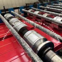 China 1250MM Width 15m/min Speed PPGI/GI Material Double Layer Roll Forming Machine for Trapezoidal Sheets for sale