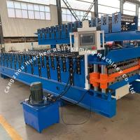 China Professional 380V Double Layer Roll Forming Machine with 15m/min Speed for 0.3-0.6mm Wall Panels for sale