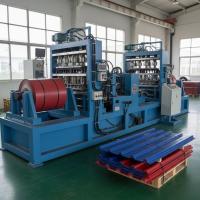 China Double Layer Roll Forming Machine for Glazed Panel with 1250mm Width, 15m/min Speed and PPGI/GI Material for sale