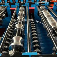 China Double Layer Roll Forming Machine for Metal Roofing with 15m/min Speed 0.3-0.6mm Thickness and Chain Drive for sale