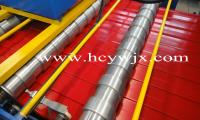 China Blue High Speed Roof Panel Roll Forming Machine / Roll Former for sale