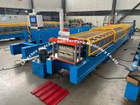 China Colored Steel Sheet Roof  Wall Panel Roll Forming Machine for sale
