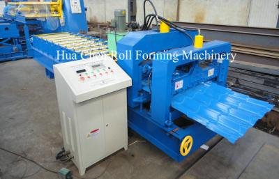 China High Efficiency Glazed Steel Tile Roll Forming Machine 380V 50Hz 3 Phase for sale