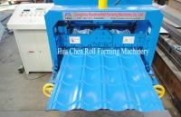 China High Efficiency Glazed Steel Tile Roll Forming Machine 380V 50Hz 3 Phase for sale