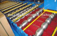 China 1250mm Glazed Tile Roof Panel Roll Forming Machine / Cold Roll Forming Equipment for sale