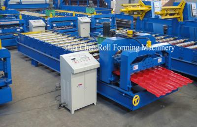 China HC Galvanized/Aluminum Roof Sheet Glazed Tile Roll Forming Machine for sale