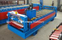 China 5 Ton Passive Decoiler  Hydraulic Wall Panel Roll Forming Machine 0.3-0.6mm for sale