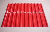 China Hydraulic Pre Cutting Wall Panel Metal Roll Forming Equipment With 10 Row for sale