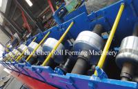 China Most Popular color sheet steel metal Rain Gutter roof roll forming machine for sale
